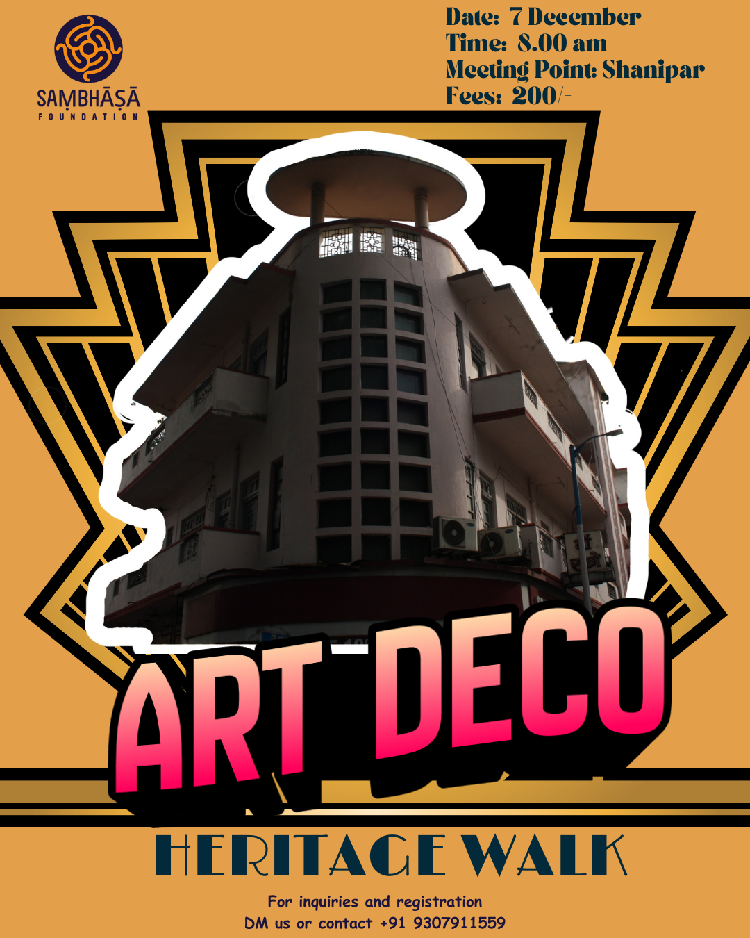 Art Deco Pune Heritage Walk | SAṂBHĀṢĀ FOUNDATION